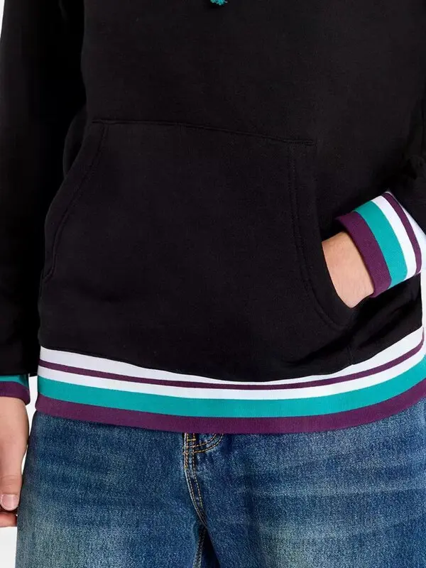 Mitchell & Ness Graphic Print Drawstring Hoodie