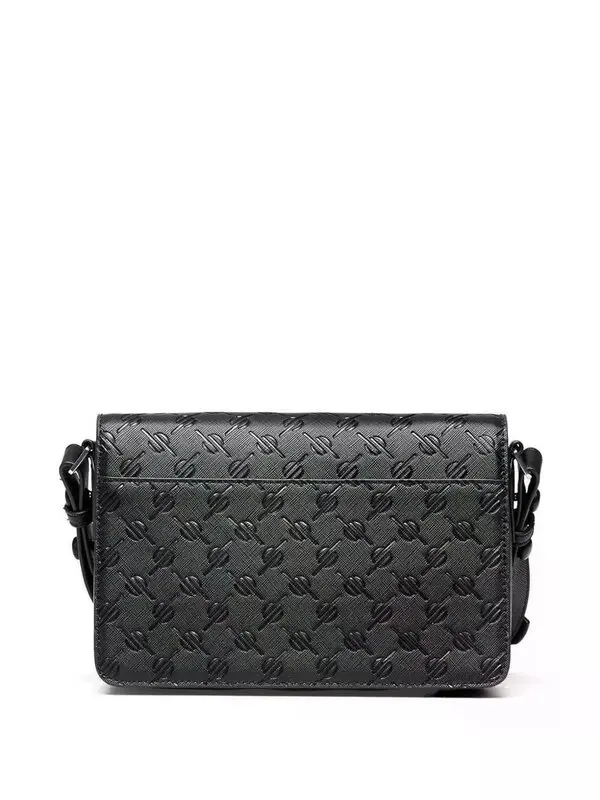 DAILY PAPER Monogram Debossed Shoulder Bag