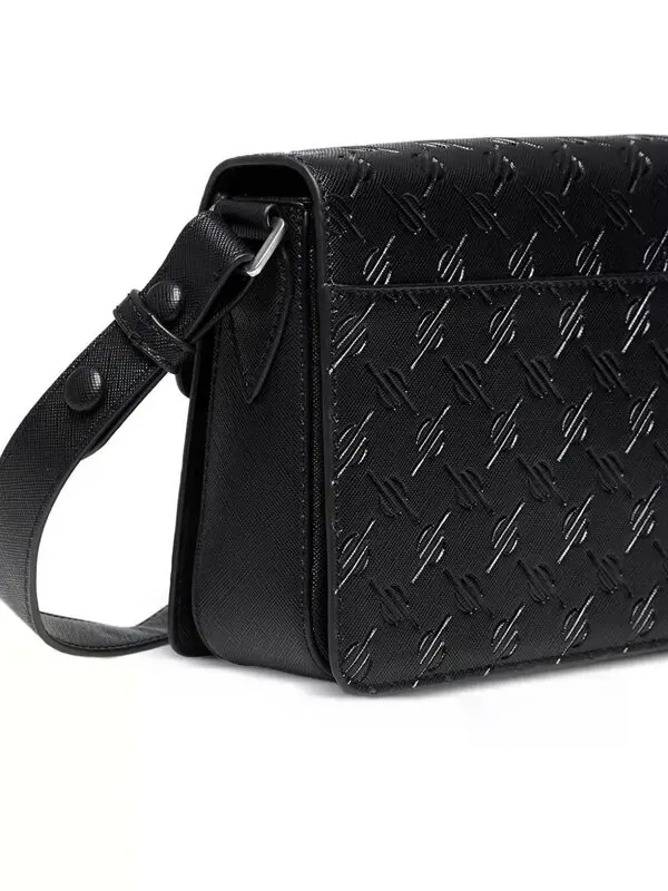 DAILY PAPER Monogram Debossed Shoulder Bag