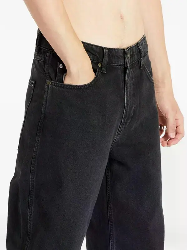 KARL KANI Logo Embroidered Jeans