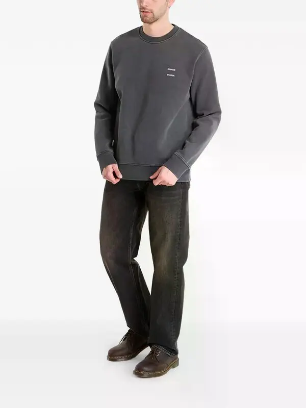 SAMSOE SAMSOE Logo-print Sweatshirt - Grey