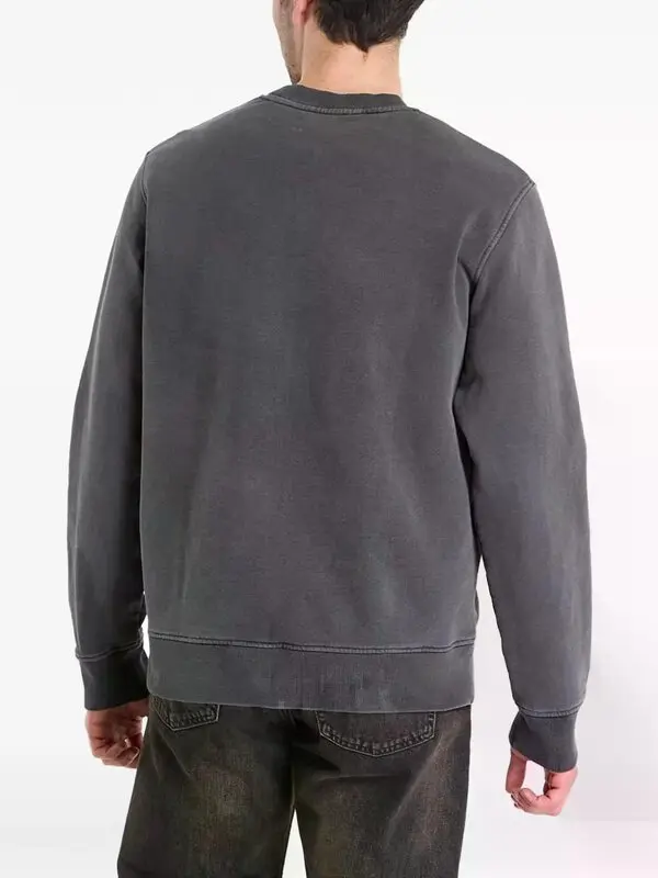SAMSOE SAMSOE Logo-print Sweatshirt - Grey