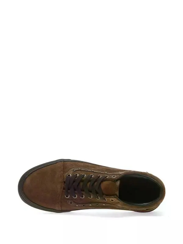 VANS Old Skool Star-detailed Suede Sneakers - Brown