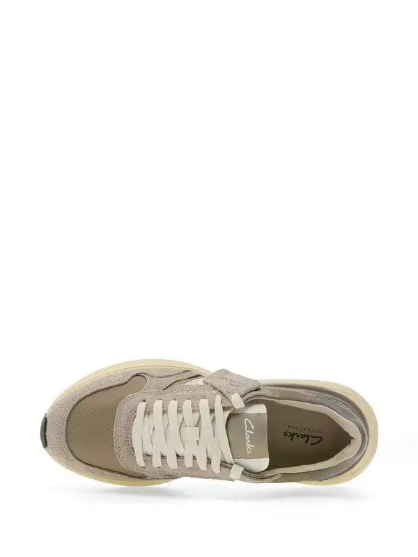 Clarks Craftwick Panelled Lace-up Sneakers