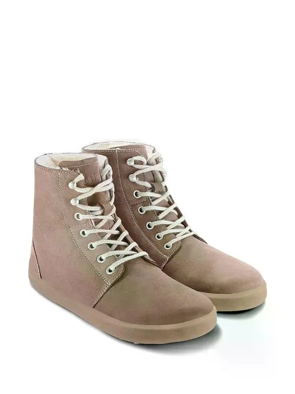 BE LENKA Winter 3.0 Lace-up Shearling-trim Boots