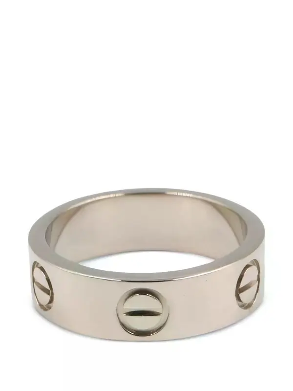 Cartier Love Ring - Silver