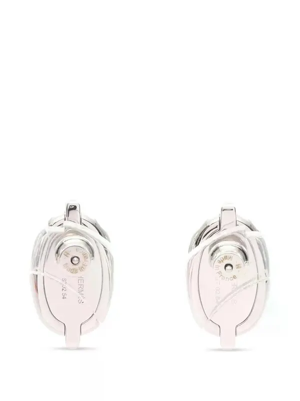 Hermès 2010s Maillon Earrings