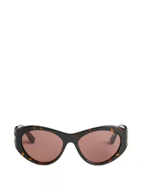 Emilio Pucci Cat-eye Sunglasses - Brown