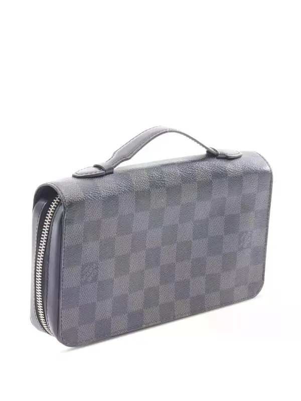 LOUIS VUITTON 2020 Damier Graphite Zippy Xl Wallet Long Wallets