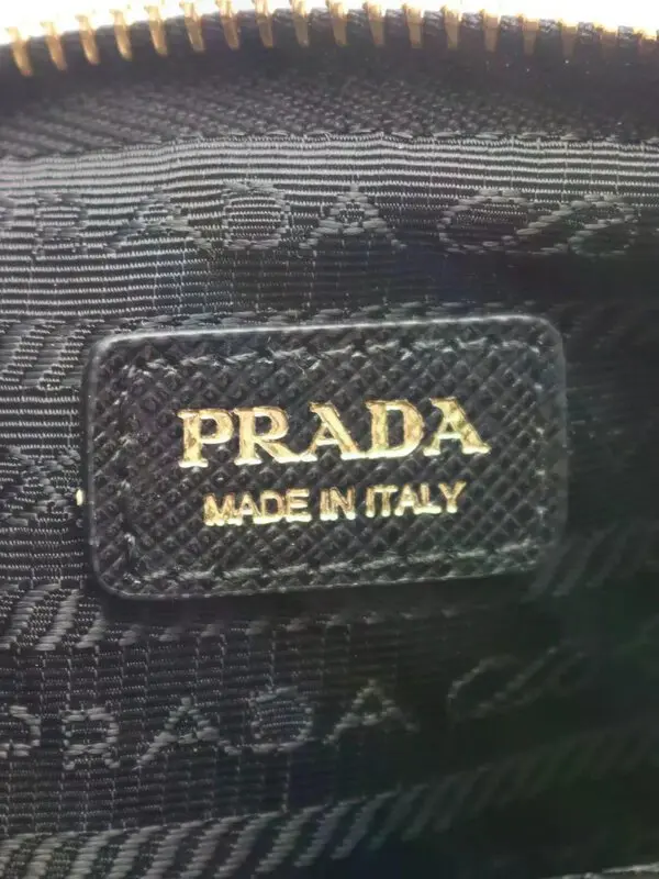 Prada Tessuto Double Zip Phone Holder Crossbody Bag