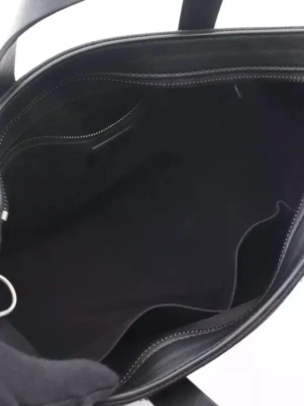 Fendi 2000-2010 Zucchino Canvas Tote Bag - Black