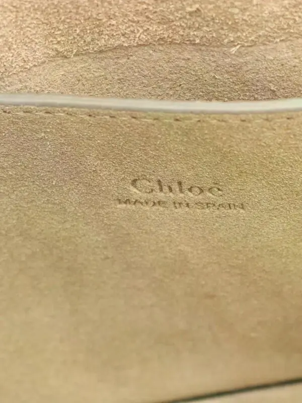 Chloé Faye Small Suede And Calfskin Crossbody Bag - Brown