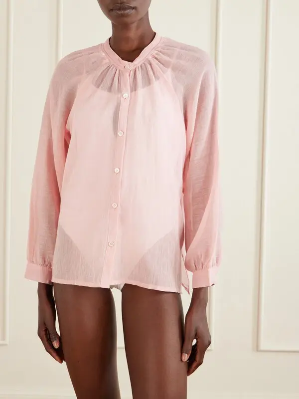 LEMLEM Mita Cotton Shirt - Pink