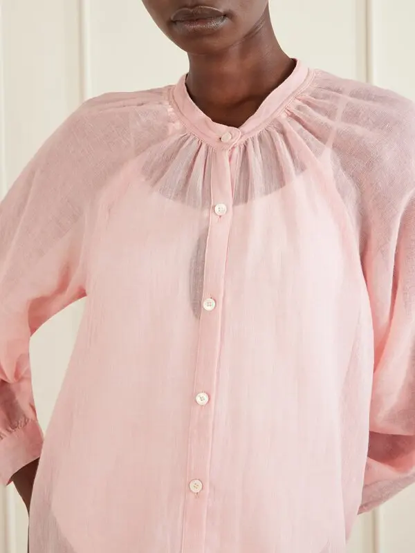 LEMLEM Mita Cotton Shirt - Pink
