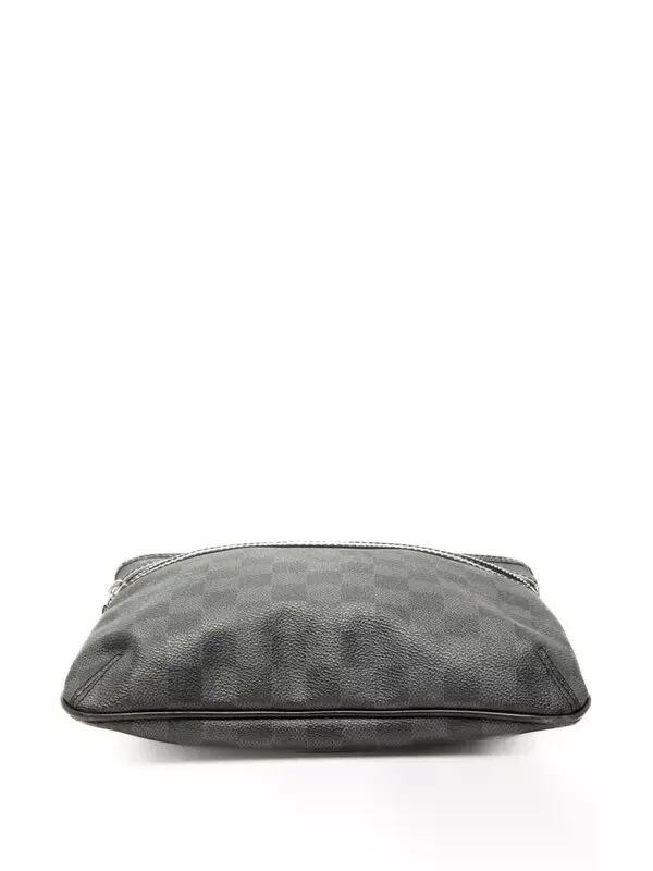 LOUIS VUITTON 2010 Damier Graphite Thomas Crossbody Bag - Black