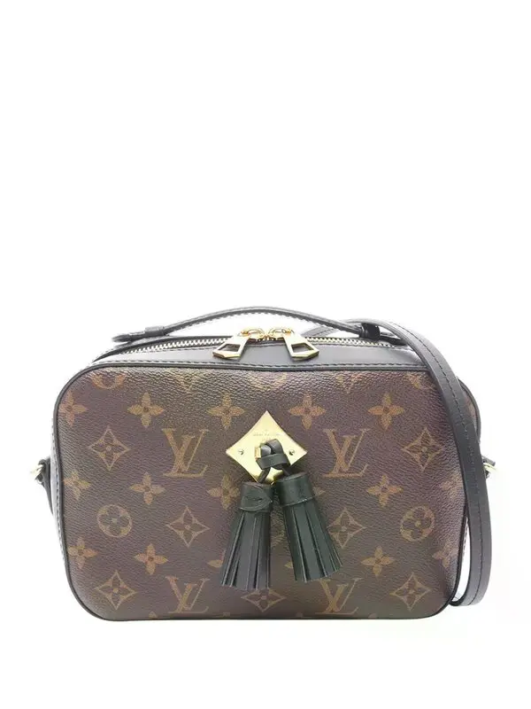 LOUIS VUITTON 2019 Monogram Saintonge Crossbody Bag - Brown