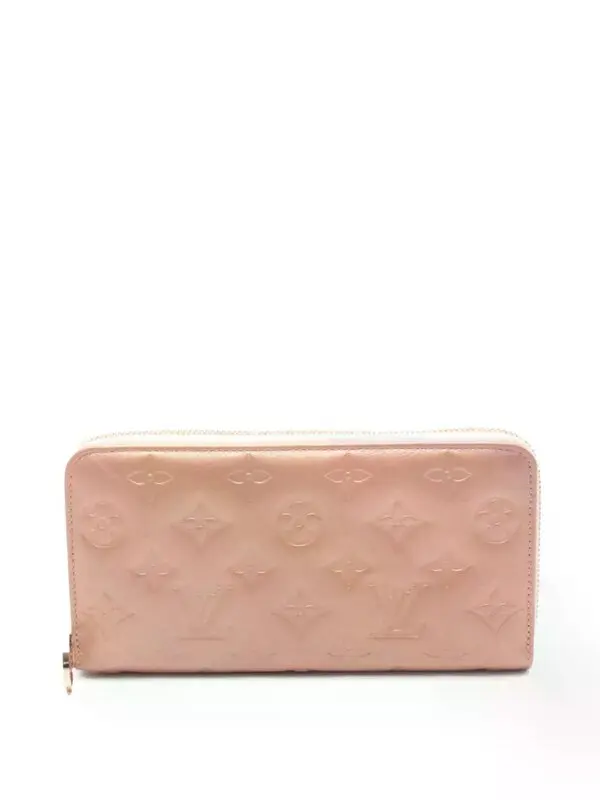 LOUIS VUITTON 2021-2026 Monogram Coussin Zippy Wallet Long Wallets - Pink