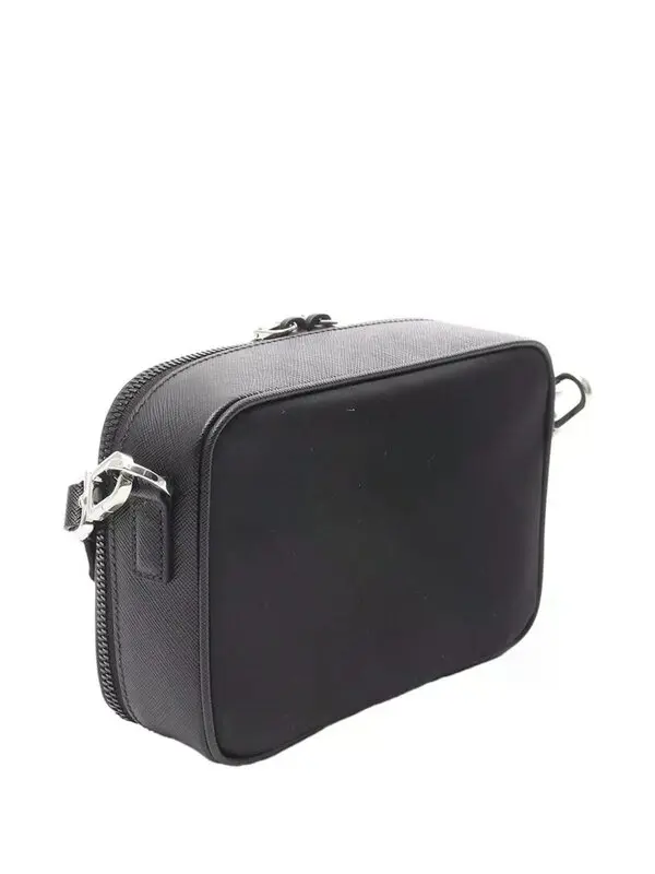 Prada Re-nylon And Saffiano Brique Crossbody Bag