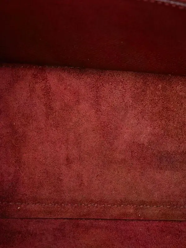 Celine 2018 Grained Calfskin Belt Bag - Red