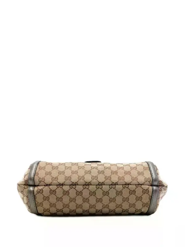 Gucci Gg Canvas Techno Horsebit Satchel