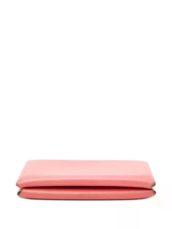 Hermès 2019 Chevre Mysore Calvi Card Holder - Pink