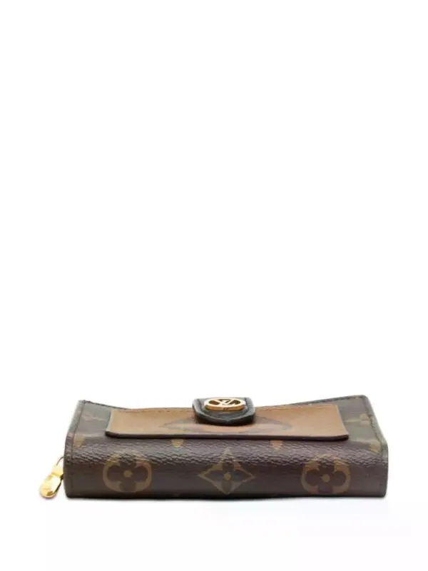 LOUIS VUITTON 2020 Monogram Giant Reverse Juliette Wallet Small Wallets