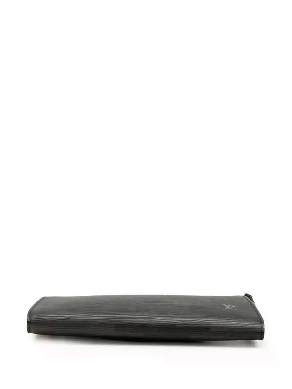 LOUIS VUITTON 2003 Epi Pochette Accessoires - Black