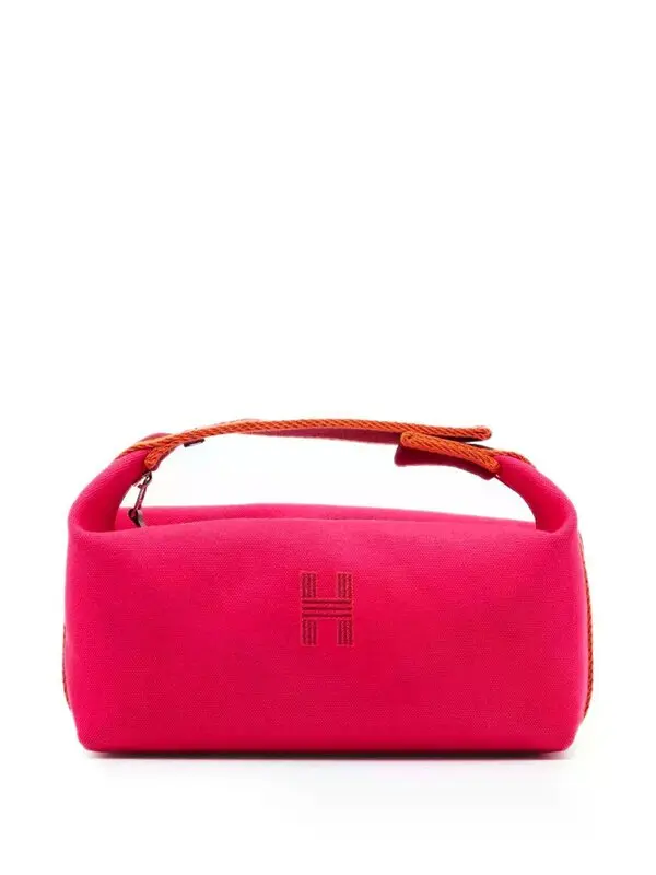 Hermès 2010-2026 Small Canvas Bride A Brac Case - Pink