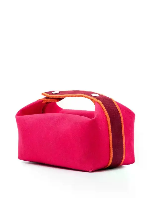 Hermès 2010-2026 Small Canvas Bride A Brac Case - Pink