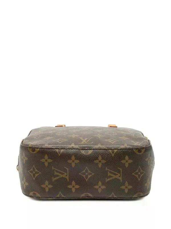LOUIS VUITTON 2004 Monogram Spontini Satchel - Brown