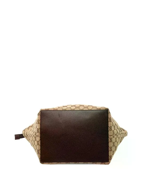 Gucci Gg Canvas Web Tote Bag - Neutrals