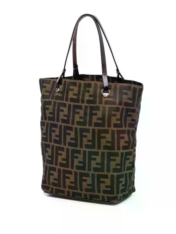 Fendi Zucca Canvas Tote Bag