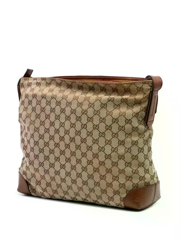 Gucci Gg Canvas Web Crossbody Bag