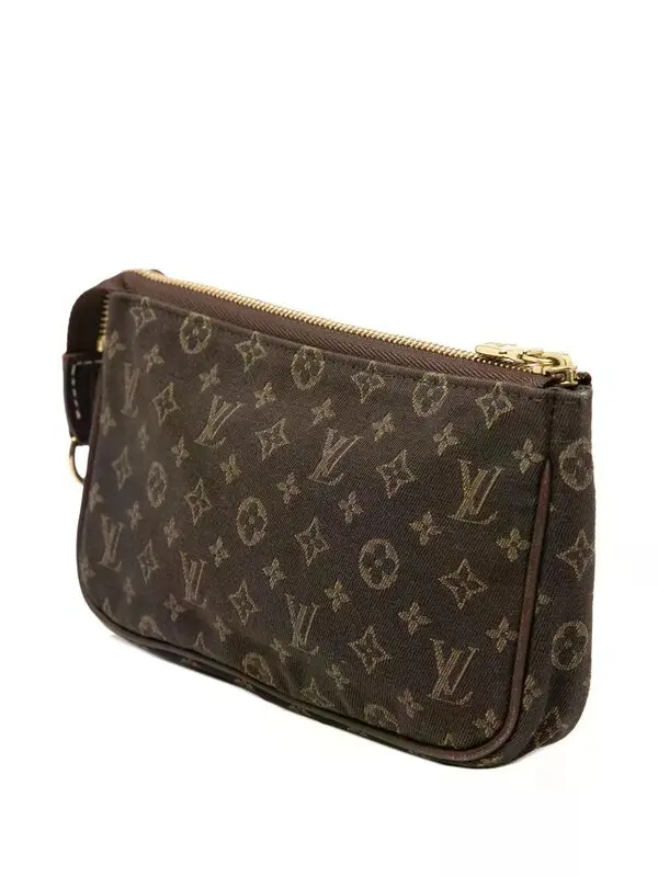 LOUIS VUITTON 2007 Monogram Mini Lin Bucket Pm Pouch