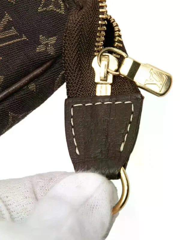 LOUIS VUITTON 2007 Monogram Mini Lin Bucket Pm Pouch