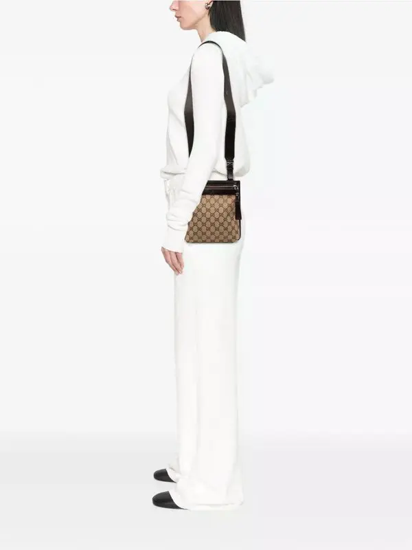 Gucci Gg Canvas Crossbody Bag