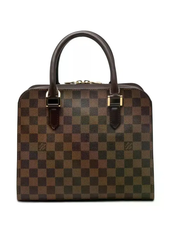 LOUIS VUITTON Damier Ebene Triana Handbag