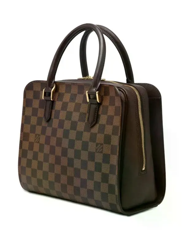 LOUIS VUITTON Damier Ebene Triana Handbag