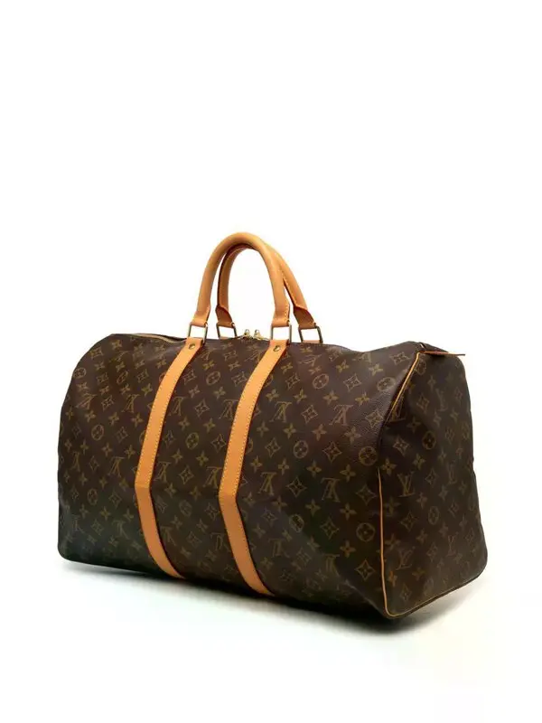 LOUIS VUITTON 2004 Monogram Keepall 50 Travel Bag