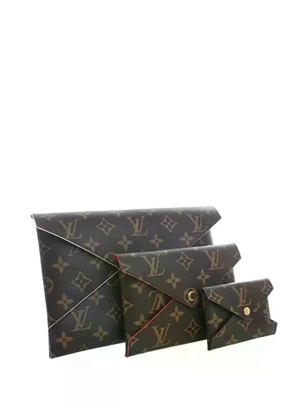 LOUIS VUITTON Monogram Pochette Kirigami Set - Brown