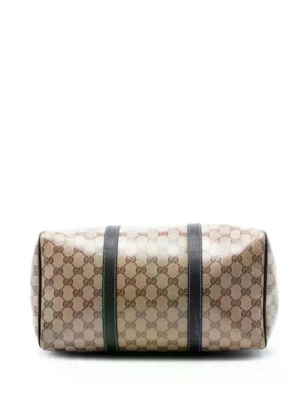 Gucci Gg Crystal Joy Boston Bag - Neutrals