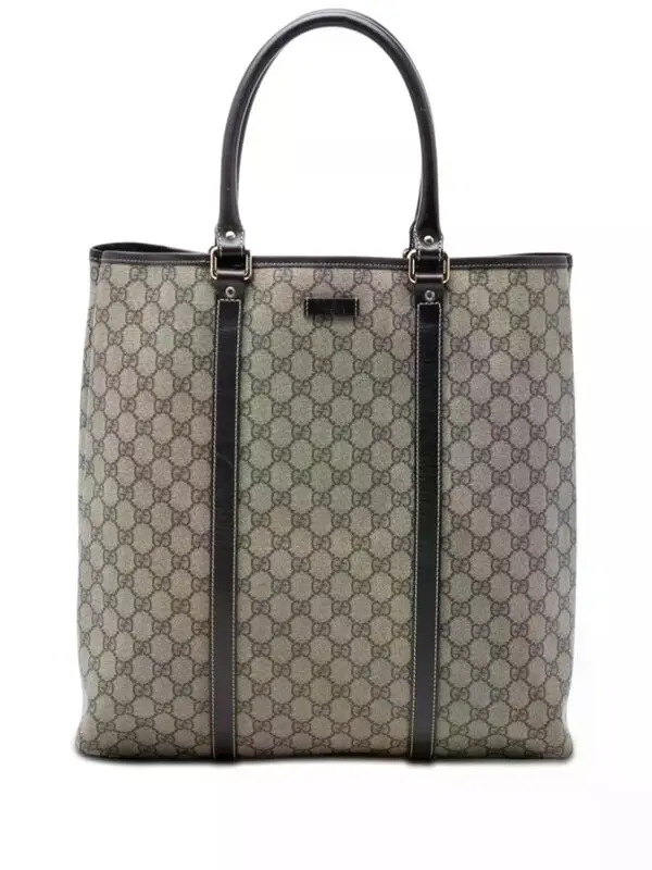 Gucci Gg Supreme Joy Vertical Tote Bag - Neutrals