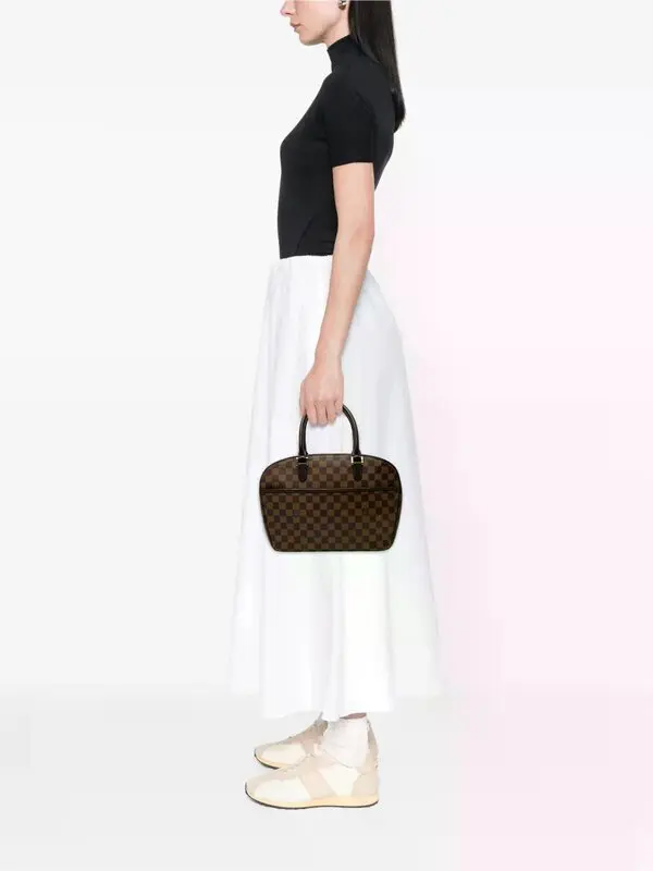 LOUIS VUITTON Damier Ebene Sarria Horizontal Handbag