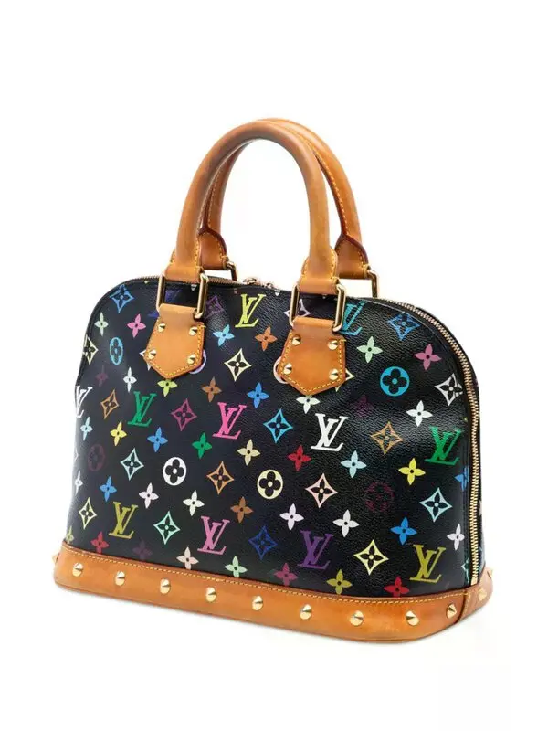 LOUIS VUITTON 2004 Monogram Multicolore Alma Pm Handbag