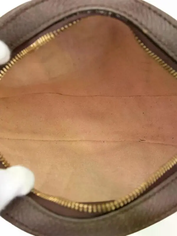 Gucci Gg Supreme Ophidia Round Crossbody Bag