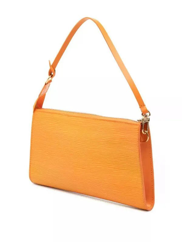 LOUIS VUITTON 2004 Epi Pochette Accessoires - Orange