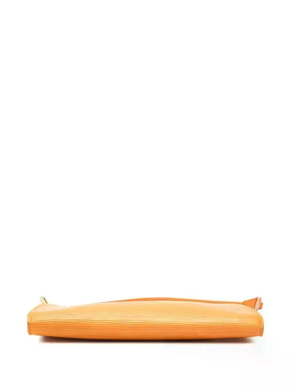 LOUIS VUITTON 2004 Epi Pochette Accessoires - Orange
