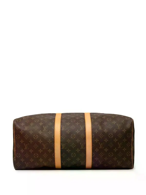 LOUIS VUITTON 2001 Monogram Keepall 50 Travel Bag - Brown