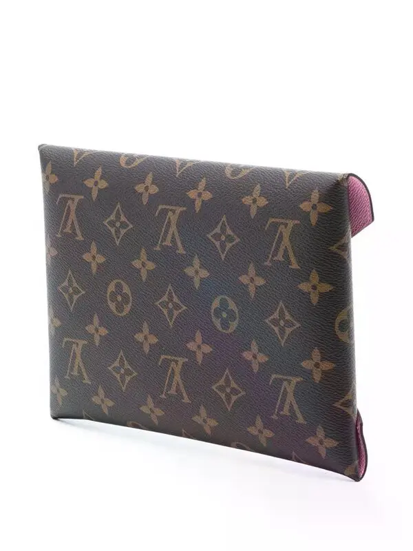 LOUIS VUITTON 2023 Monogram Christmas Animation Vivienne Kirigami Pochette Gm