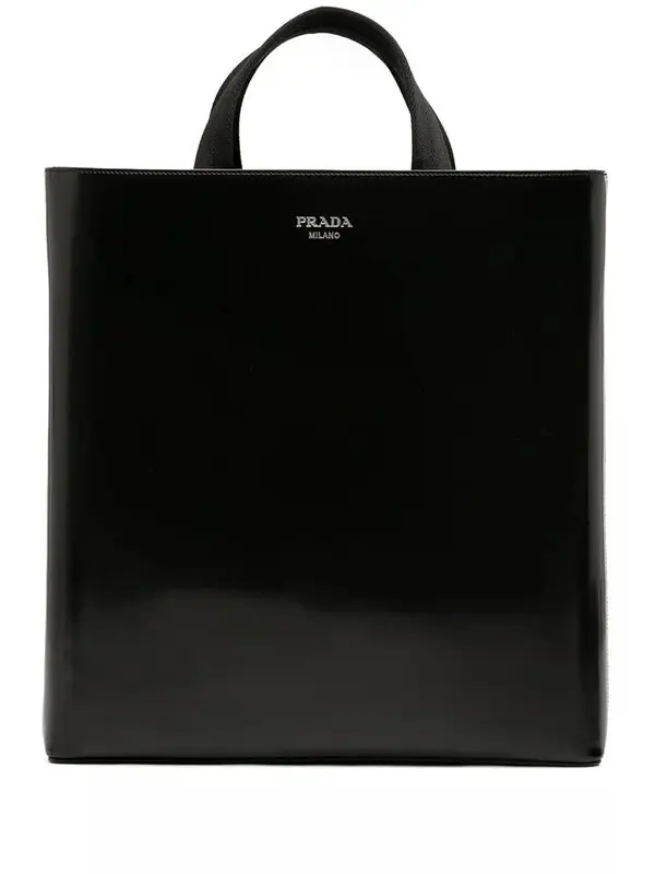 Prada Spazzolato Leather Tote Bag